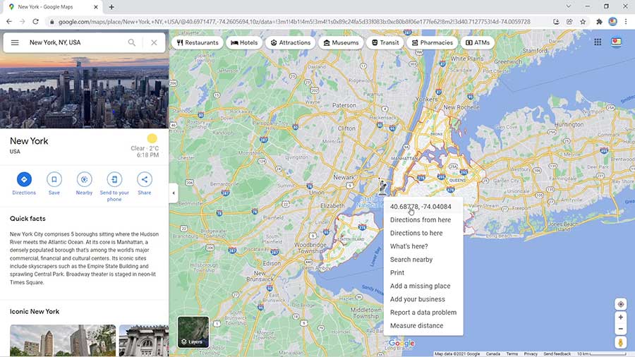 How To Get Google Maps Coordinates Please PC